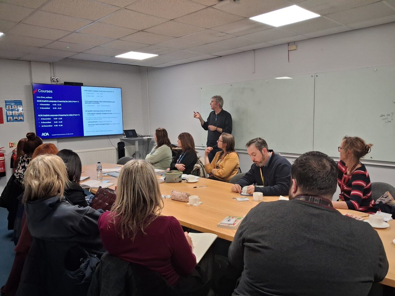 English teachers discuss new exam spec at WCTA training event ...